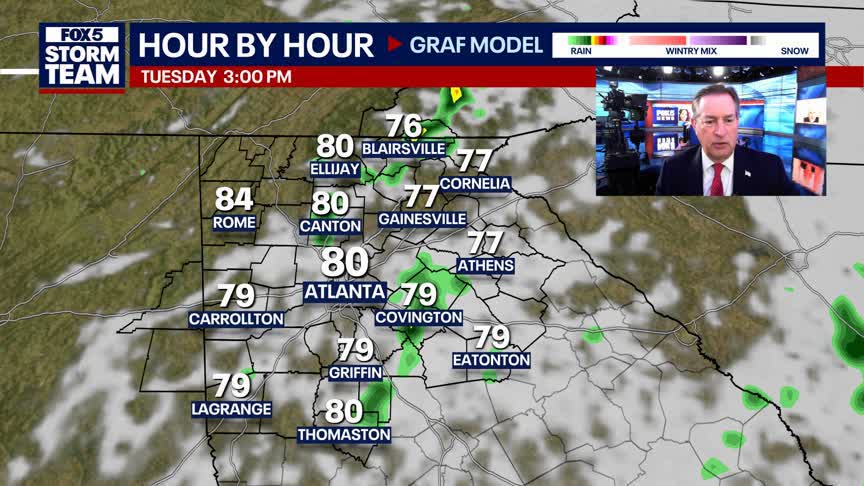 Monday Night Weather Update | FOX 5 Atlanta