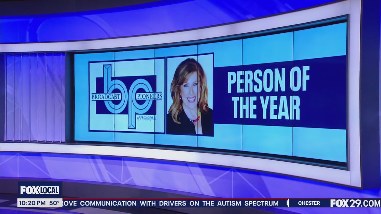 FOX 29's Sue Serio named 2025 Person of the Year | FOX 29 Philadelphia
