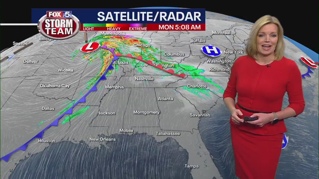 Monday morning weather forecast | FOX 5 Atlanta