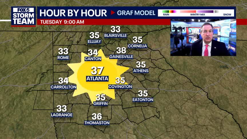Monday Night Weather Update | FOX 5 Atlanta