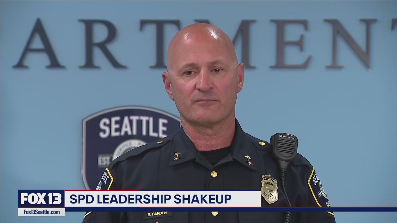 Seattle Police Department gets leadership shakeup | FOX 13 Seattle
