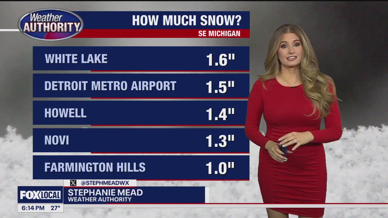 Cold start to the week with more snow chances! | FOX 2 Detroit