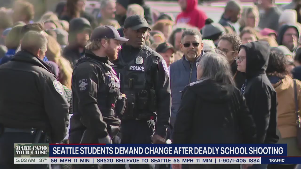 Seattle students demand change after deadly shooting | FOX 13 Seattle