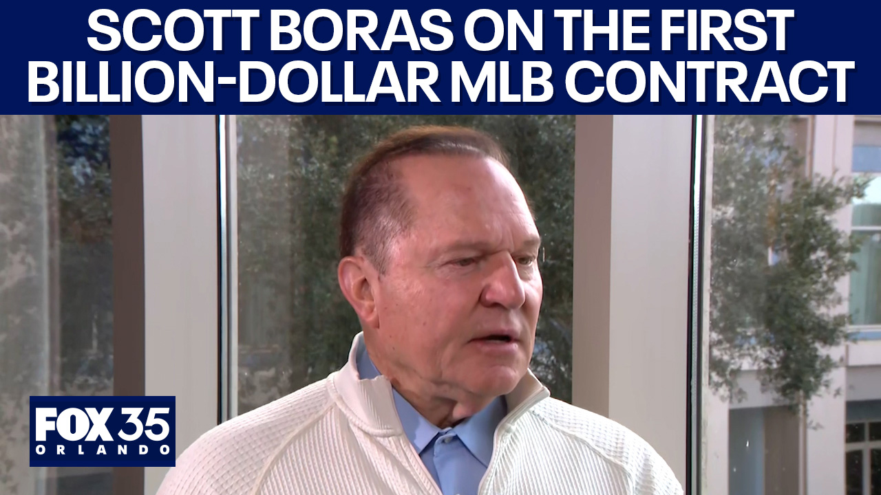 Scott Boras on the first billion-dollar MLB contract | FOX 35 Orlando