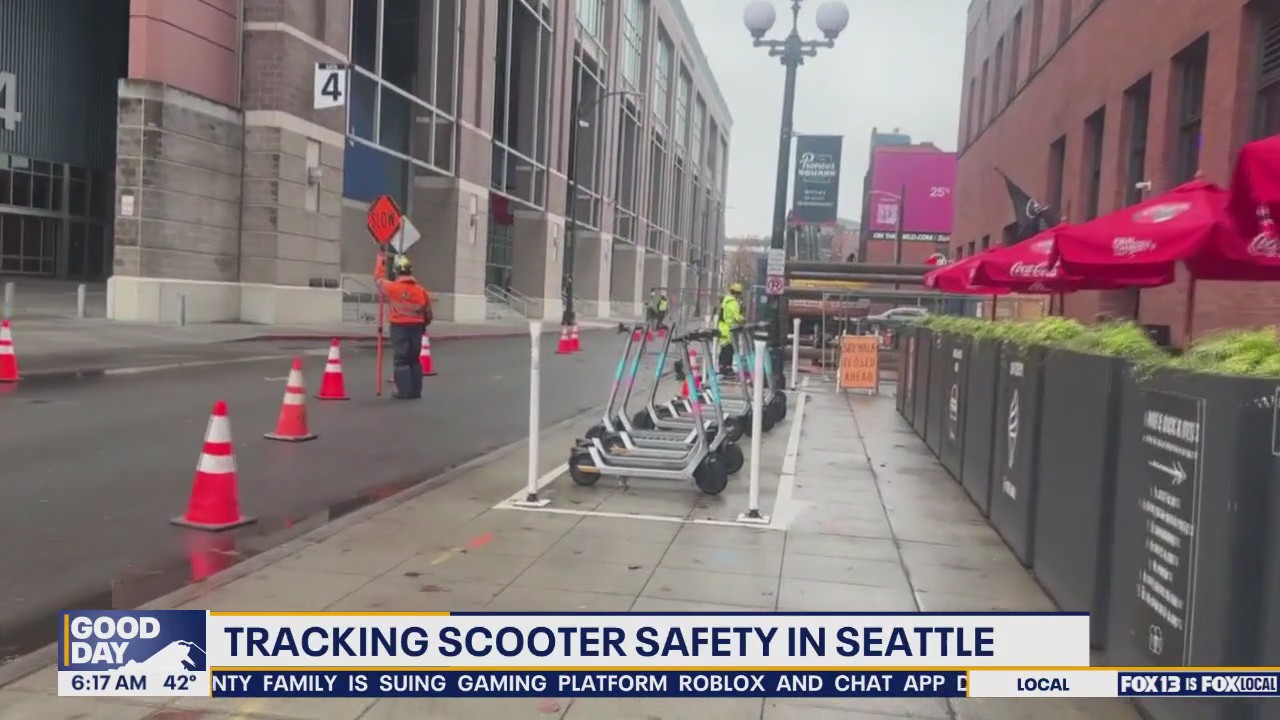 Tracking scooter safety in Seattle | FOX 13 Seattle
