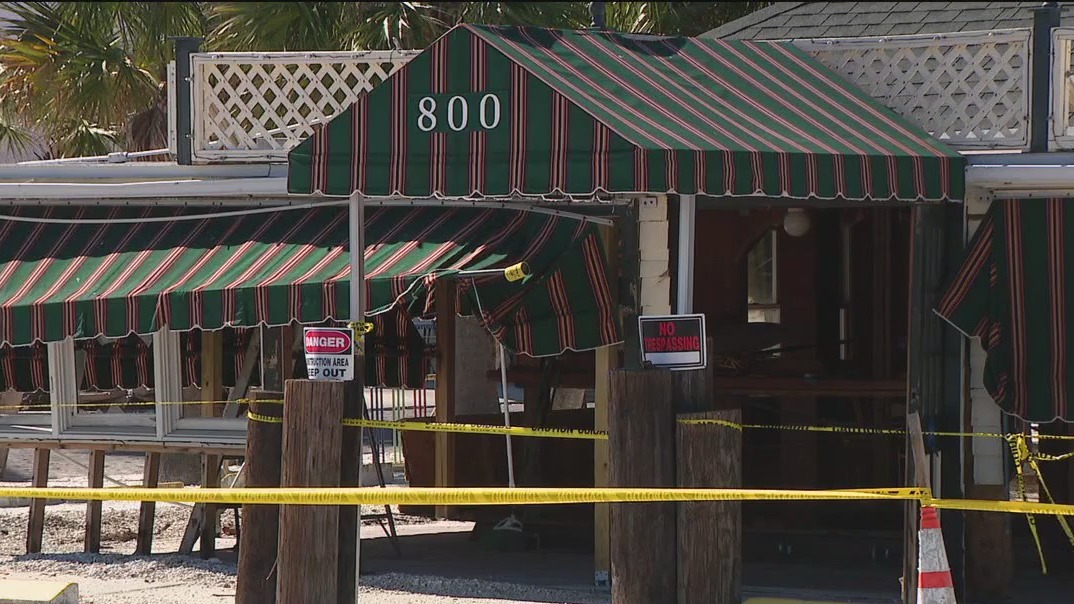 Owners plan to rebuild historic Seahorse Cafe | FOX 13 Tampa Bay