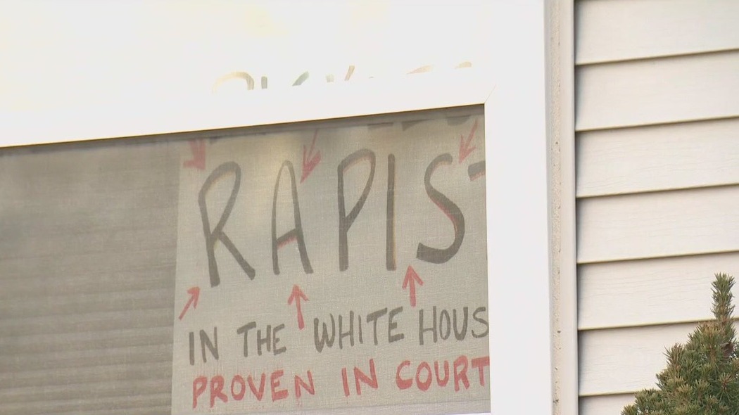 Vulgar anti-Trump signs in Madison Heights spark controversy | FOX 2 ...