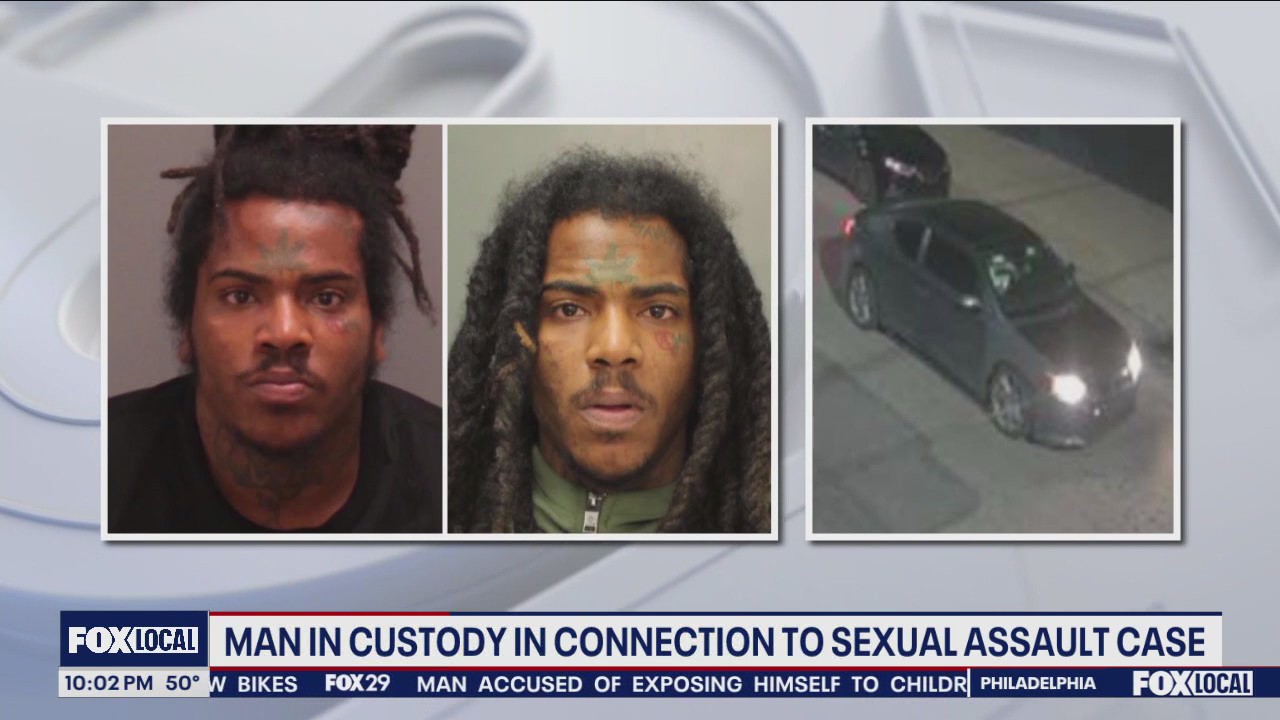 Man in custody in connection with sexual assault incident | FOX 29 ...