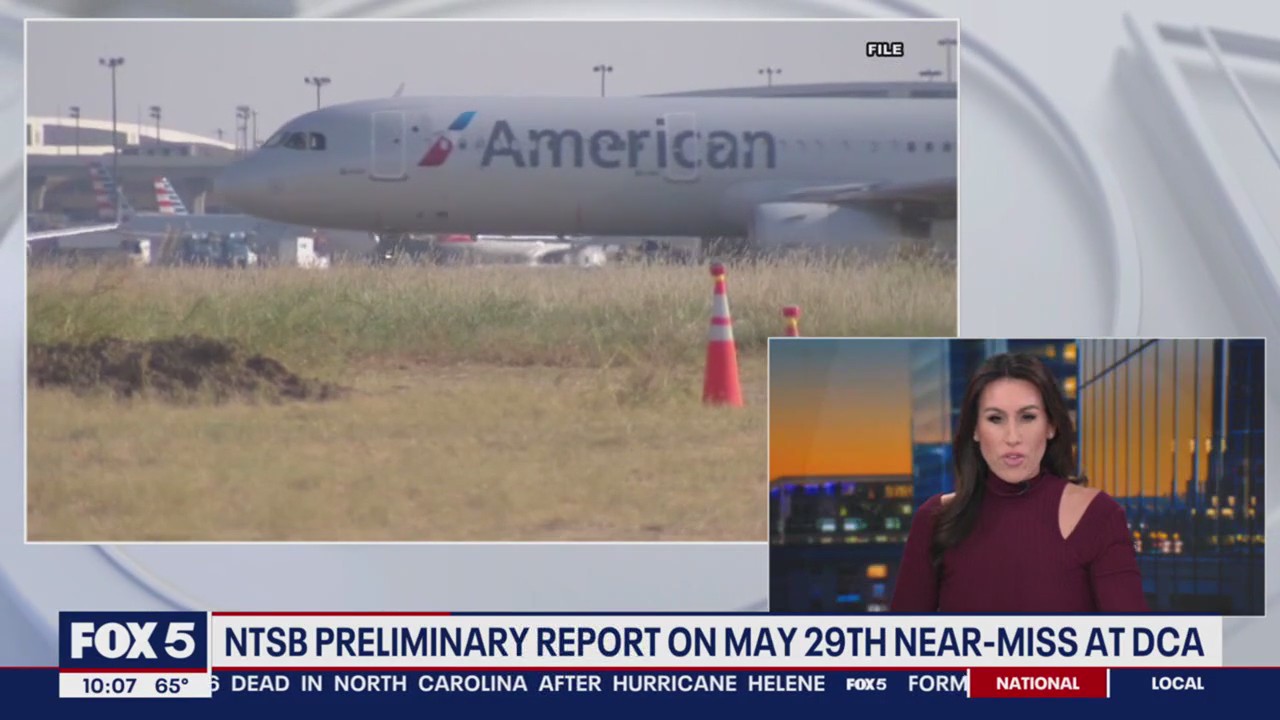 NTSB releases preliminary report on near miss at DCA | FOX 5 DC