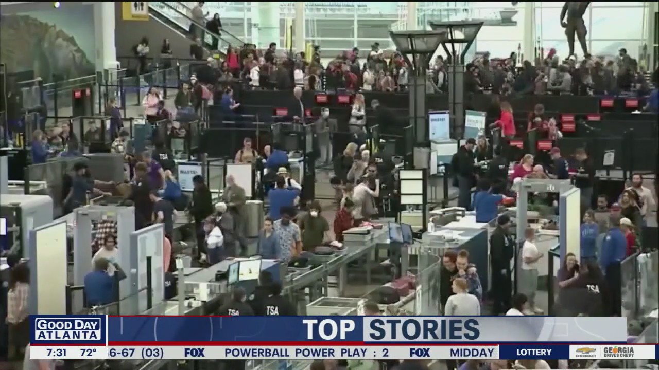 Atlanta airport seeing little effects from government shutdown | FOX 5 ...