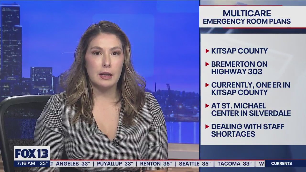 New emergency room plans for Kitsap County, Washington | FOX 13 Seattle