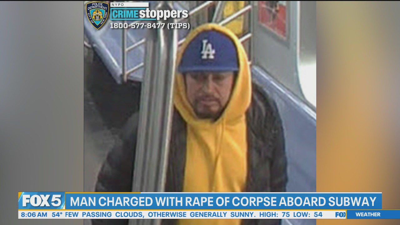 Man charged with rape of corpse aboard subway train | FOX 5 New York