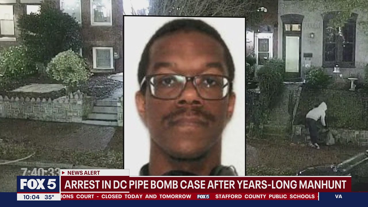 DOJ releases photo of alleged DC pipe bomb suspect | FOX 5 DC