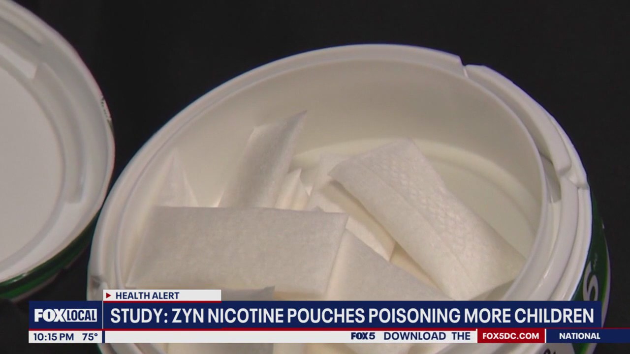 Nicotine pouch poisonings on the rise among children, study shows | FOX ...