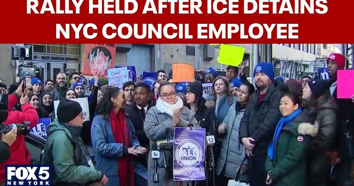 Rally held after ICE detains NYC Council employee | FOX 5 New York