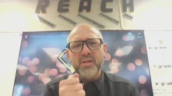 KFAN's Chris Hawkey visits Hutchinson students | FOX 9 Minneapolis-St. Paul
