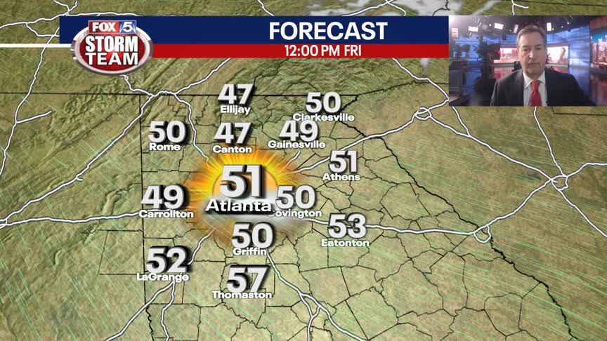 Thursday Evening Weather Outlook | FOX 5 Atlanta