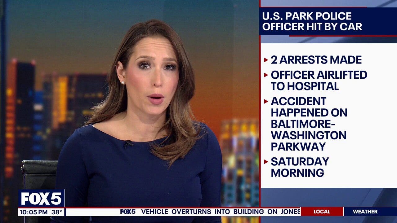 US Park Police officer injured after being struck on Baltimore ...