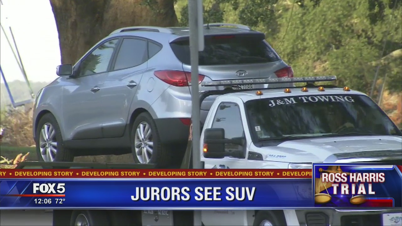 Ross Harris trial: Jurors see SUV | FOX 5 Atlanta