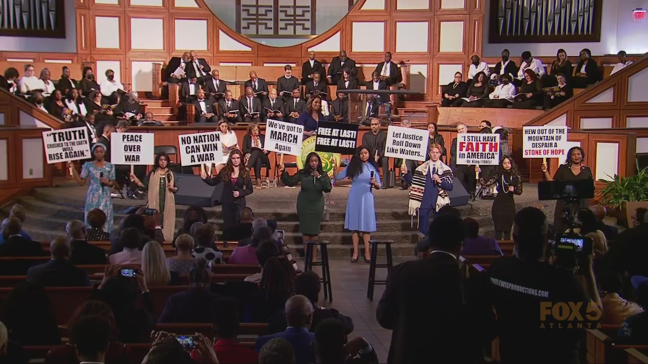 Atlanta high school, HBCU students recite King essay | FOX 5 Atlanta