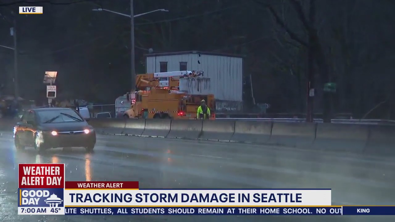 Crews respond to powerline fire near Seattle’s Aurora Bridge | FOX 13 ...