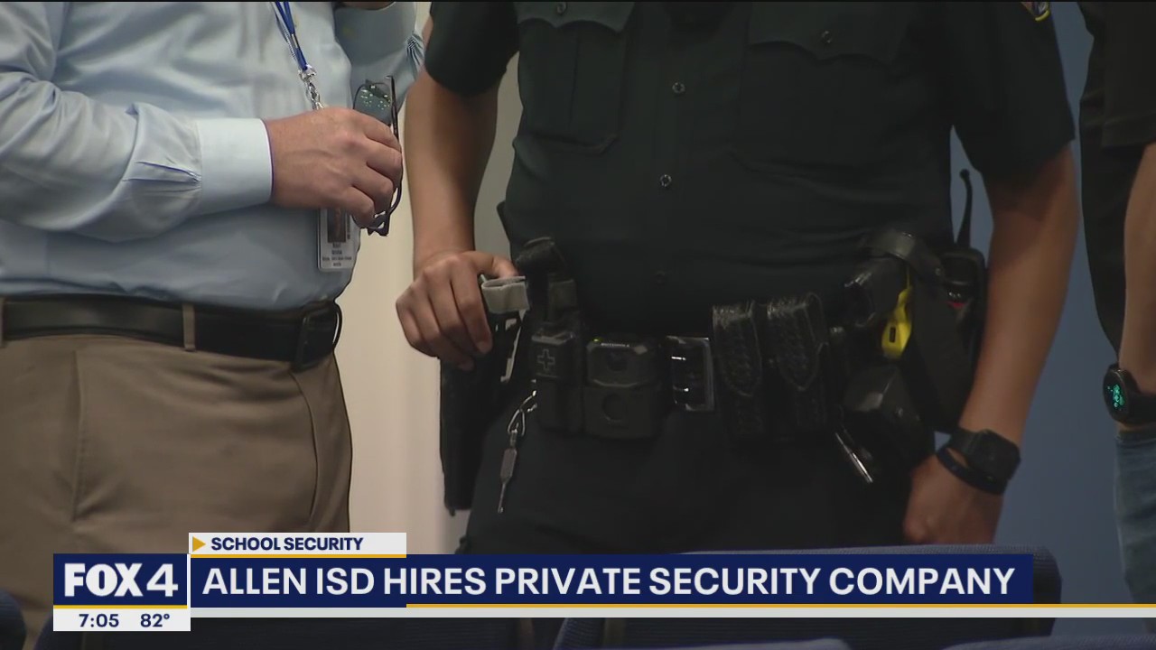 Allen ISD hires private security for school campuses | FOX 4 Dallas ...