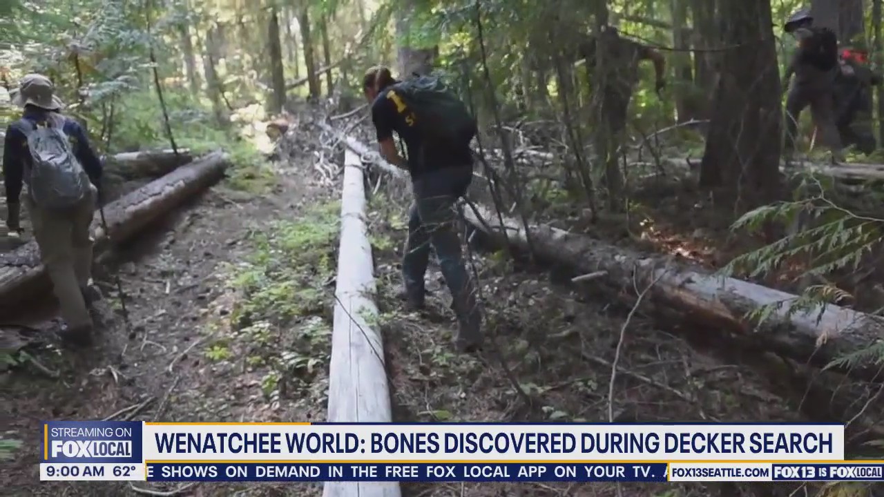FBI finds bones while searching for Travis Decker | FOX 13 Seattle