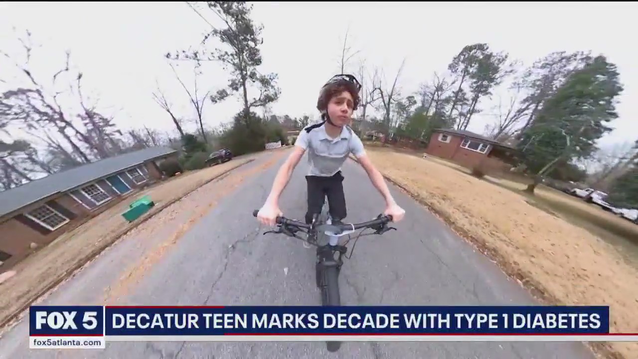 Decatur teen marks decade with Type 1 Diabetes | FOX 5 Atlanta