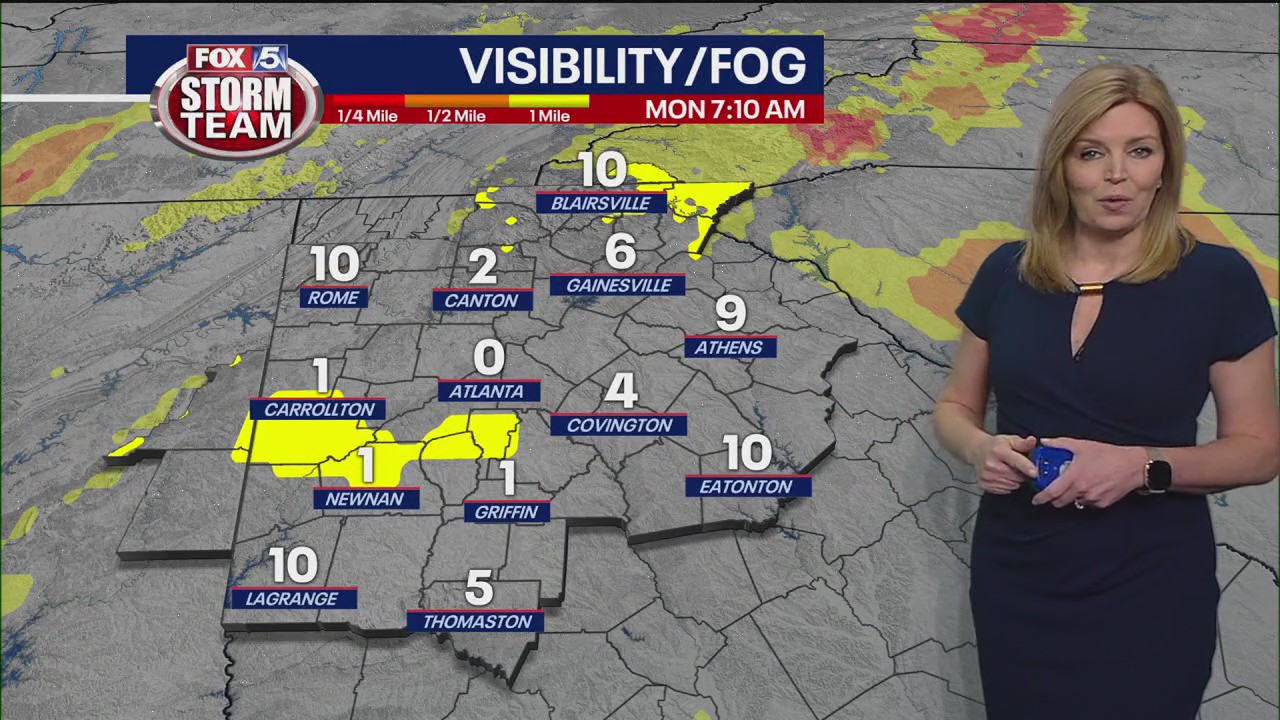 Monday morning weather forecast | FOX 5 Atlanta