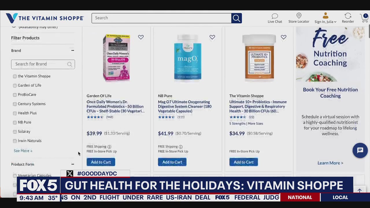 Gut Health help | FOX 5 DC