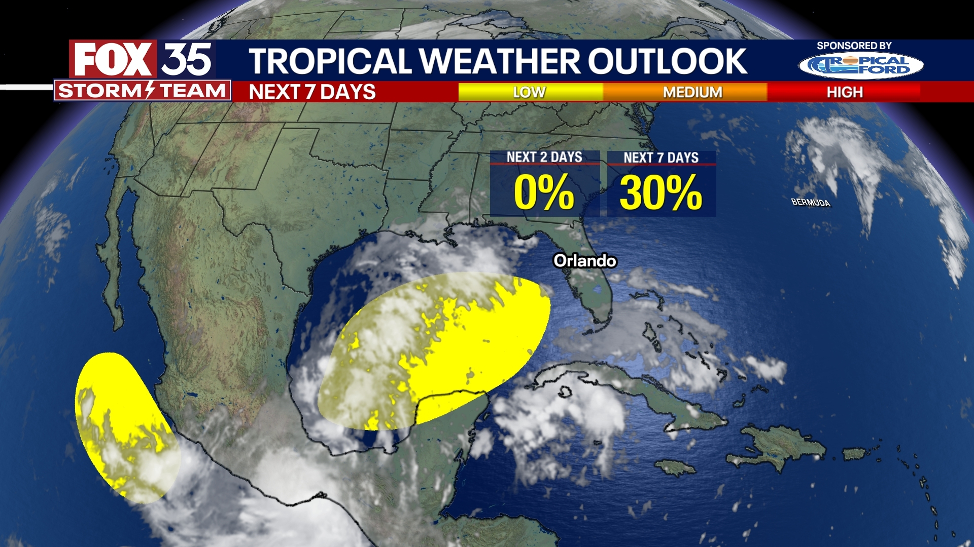 Tropical wave could form in Gulf next week | FOX 35 Orlando