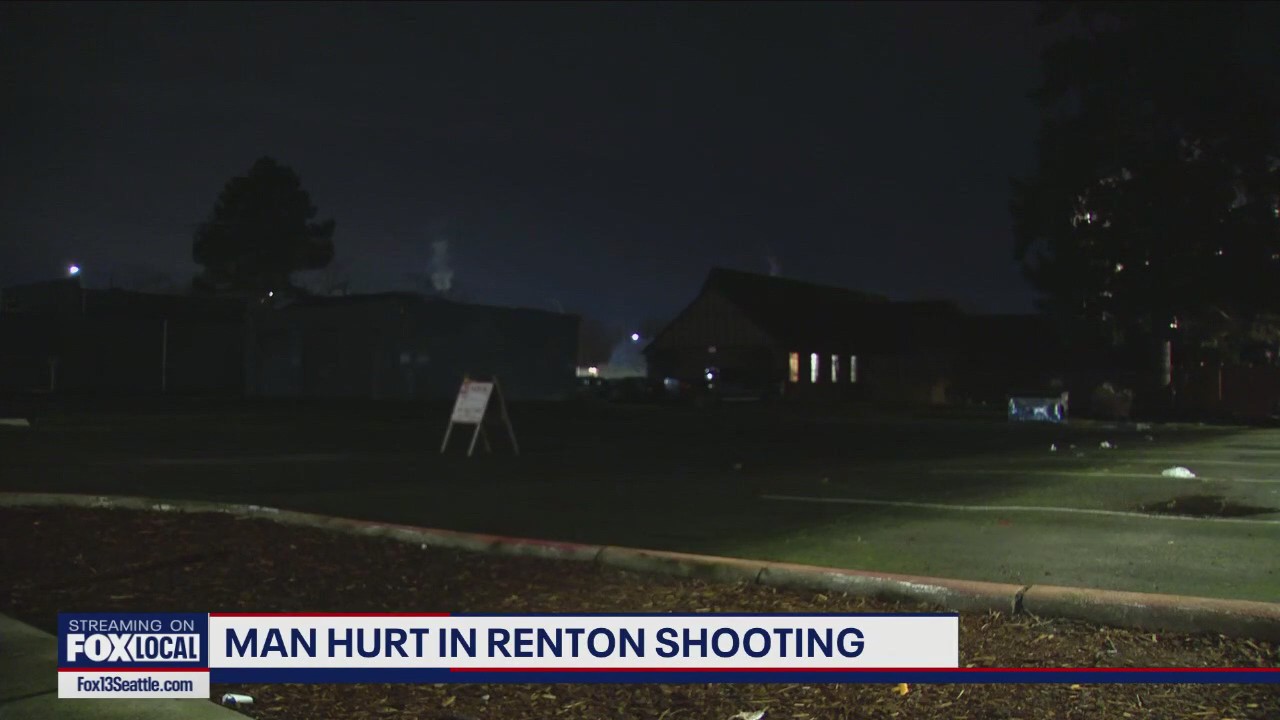 Man shot, injured in Renton shooting | FOX 13 Seattle