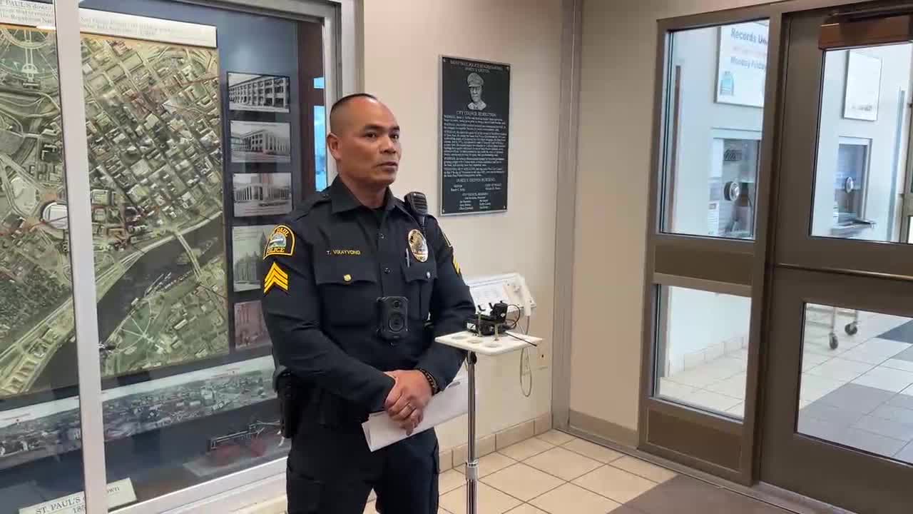 St. Paul police presser on fatal shooting, arrest [FULL] | FOX 9 ...