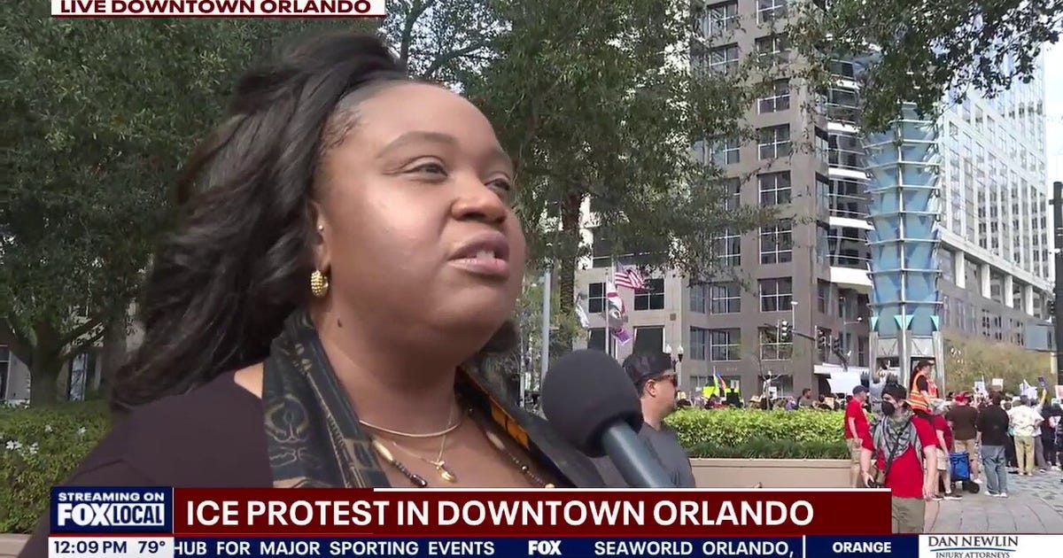 Orlando officials react: ICE Protests break out in Downtown Orlando ...