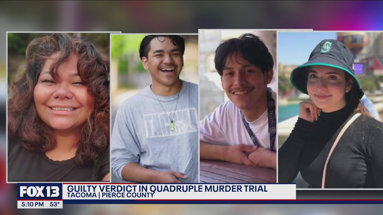 Maleke Pate found guilty in Tacoma quadruple murder | FOX 13 Seattle