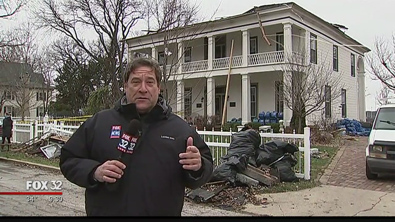FOX 32's Mark Strehl returns to hometown of Ottawa after deadly tornado ...