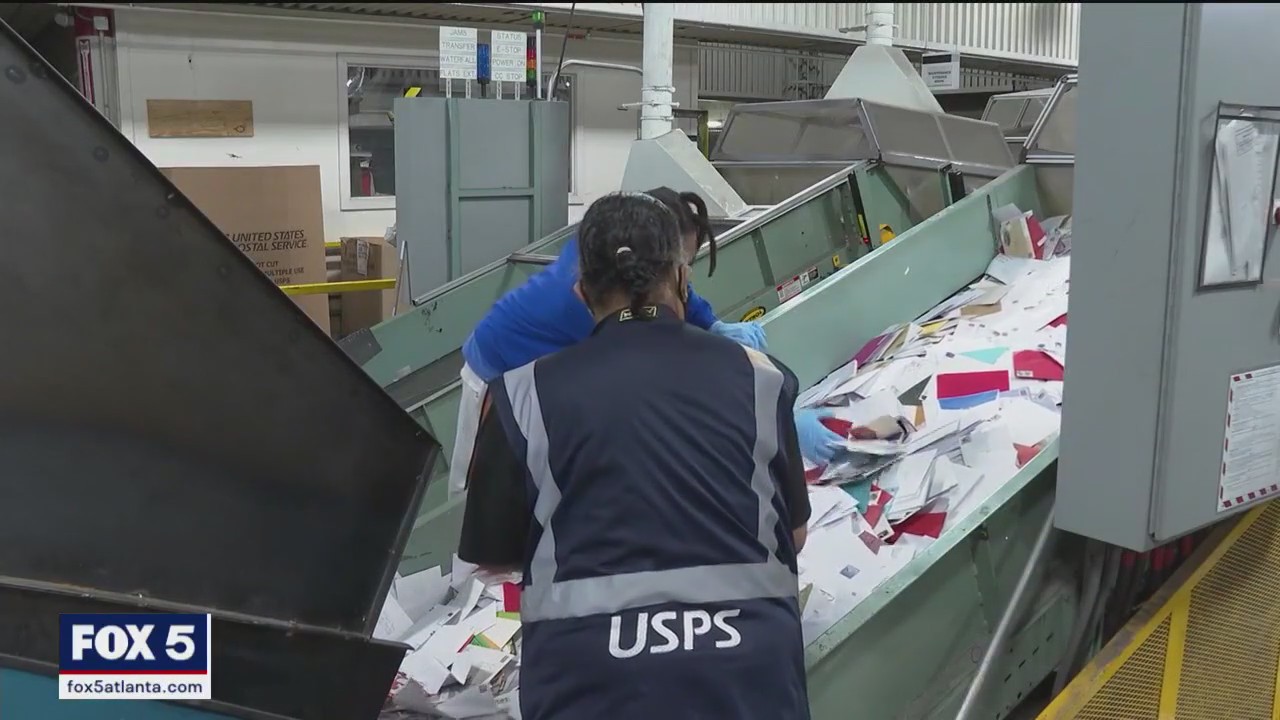 Behind the scenes with the US Postal Service | FOX 5 Atlanta