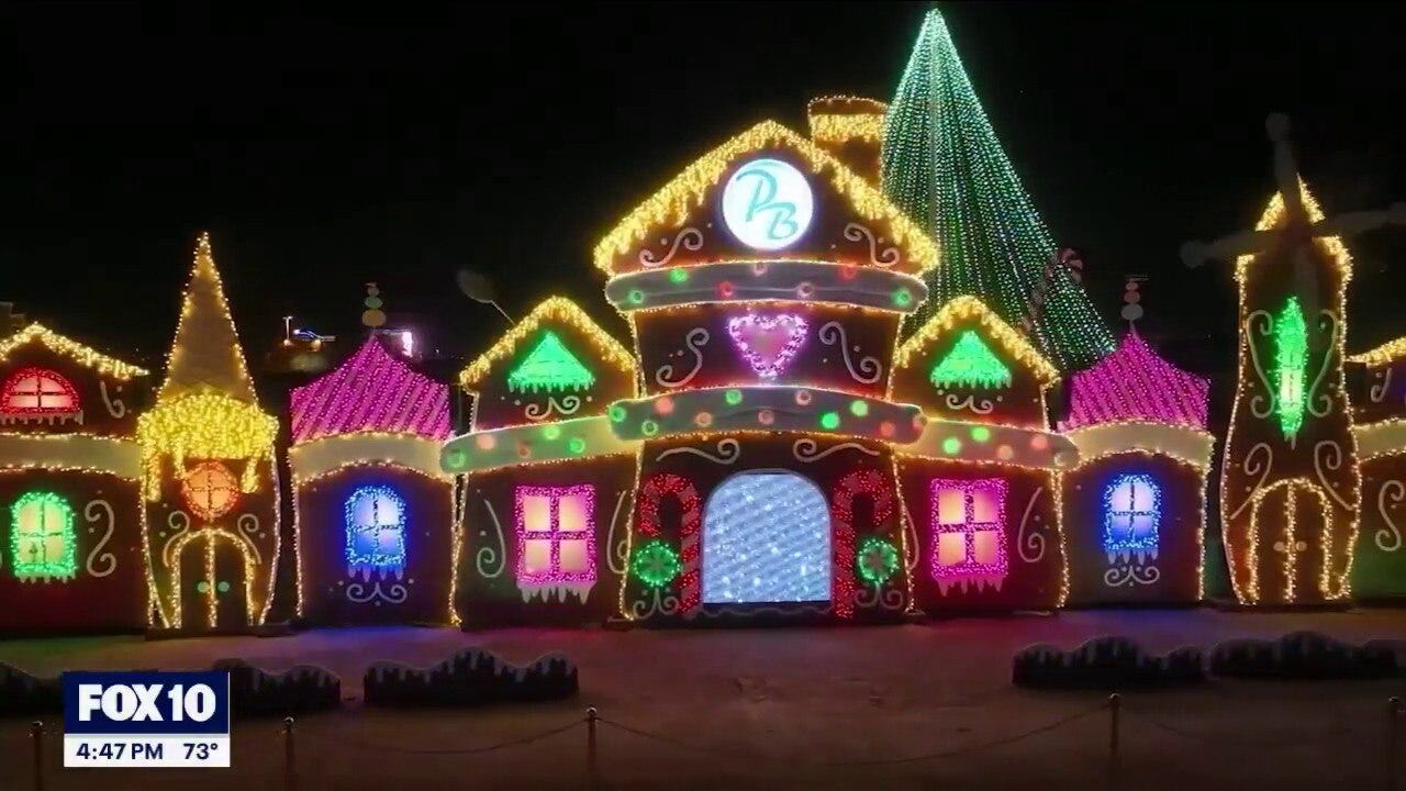 Holiday Lights Spectacular | Drone Zone | FOX 10 Phoenix
