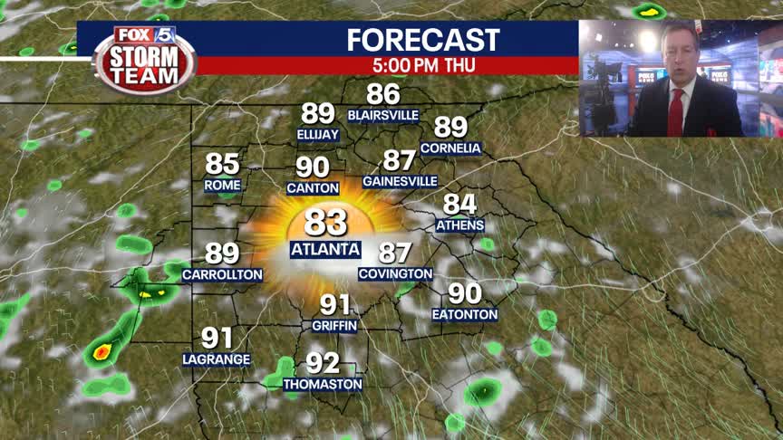 Wednesday Night Weather Update | FOX 5 Atlanta