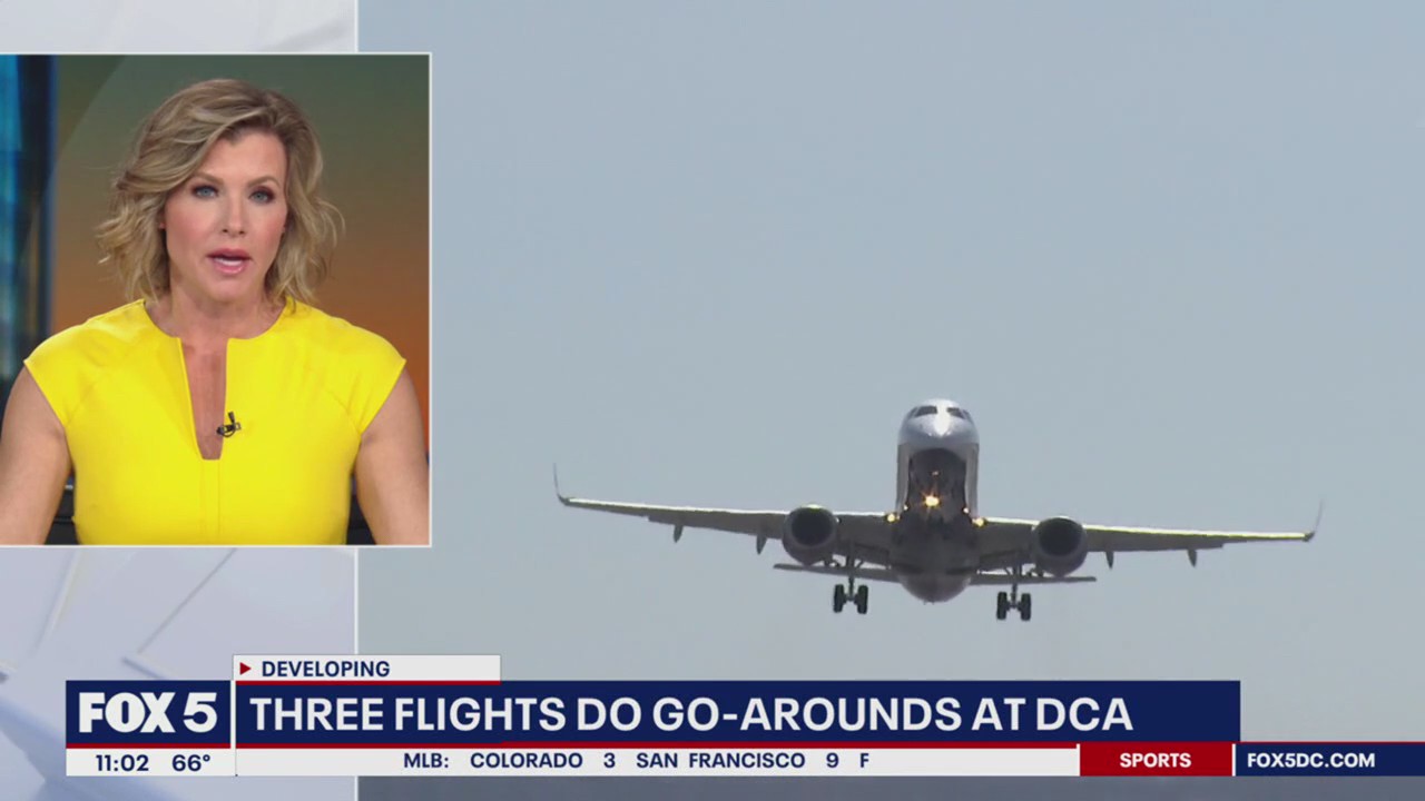 Three planes diverted at DCA to avoid US Park Police Helicopter | FOX 5 DC