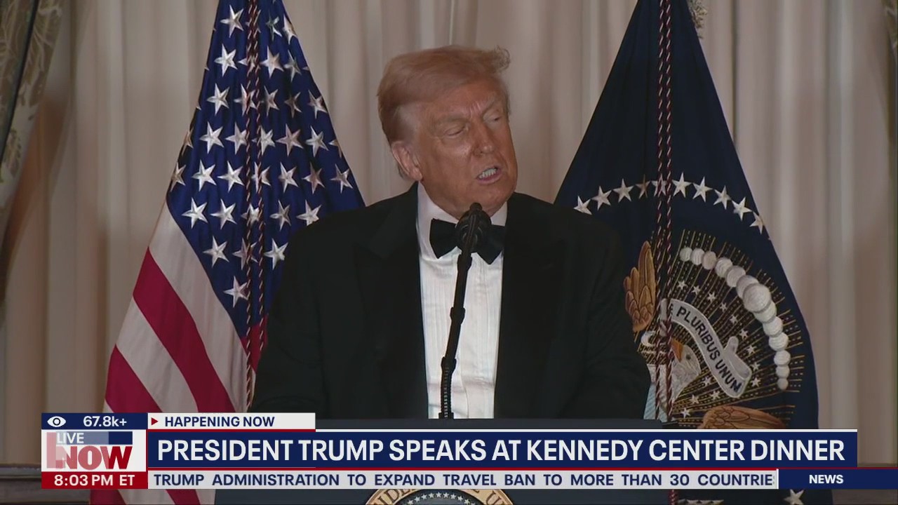 Trump speaks at Kennedy Center | LiveNOW from FOX