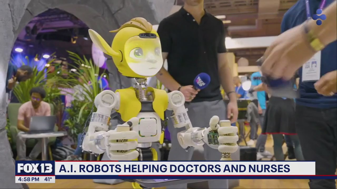 AI robots helping doctors and nurses | FOX 13 Seattle