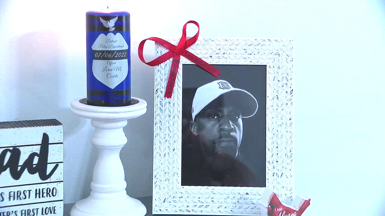 1 year after murder of DPD Officer Loren Courts, his family keeps his ...