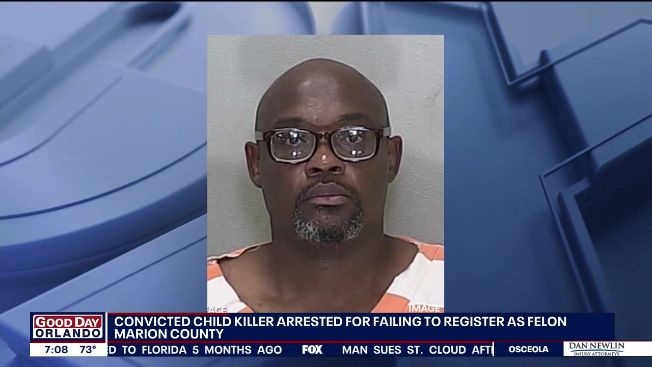 Convicted child killer arrested in Marion County | FOX 35 Orlando