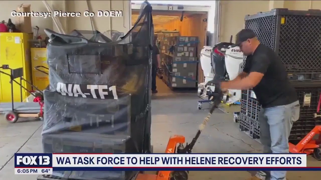 WA Task Force to help with Helene recovery efforts | FOX 13 Seattle