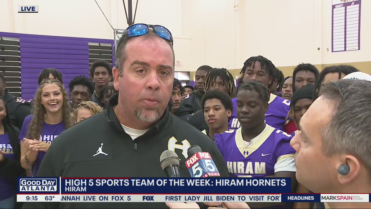 Hiram Hornets football coach talks huge win | FOX 5 Atlanta