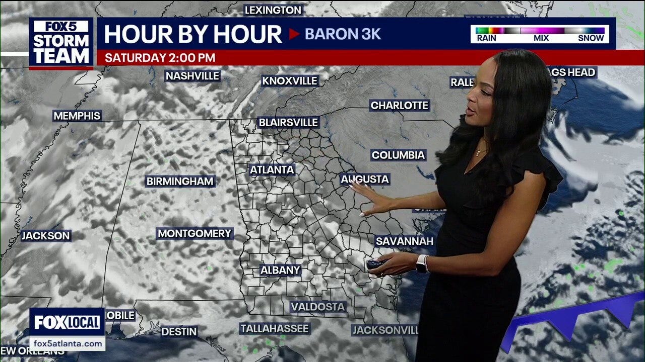 Weekend weather forecast | FOX 5 Atlanta