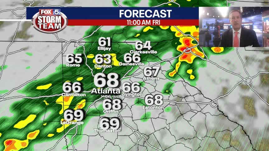 Thursday Night Weather Update | FOX 5 Atlanta