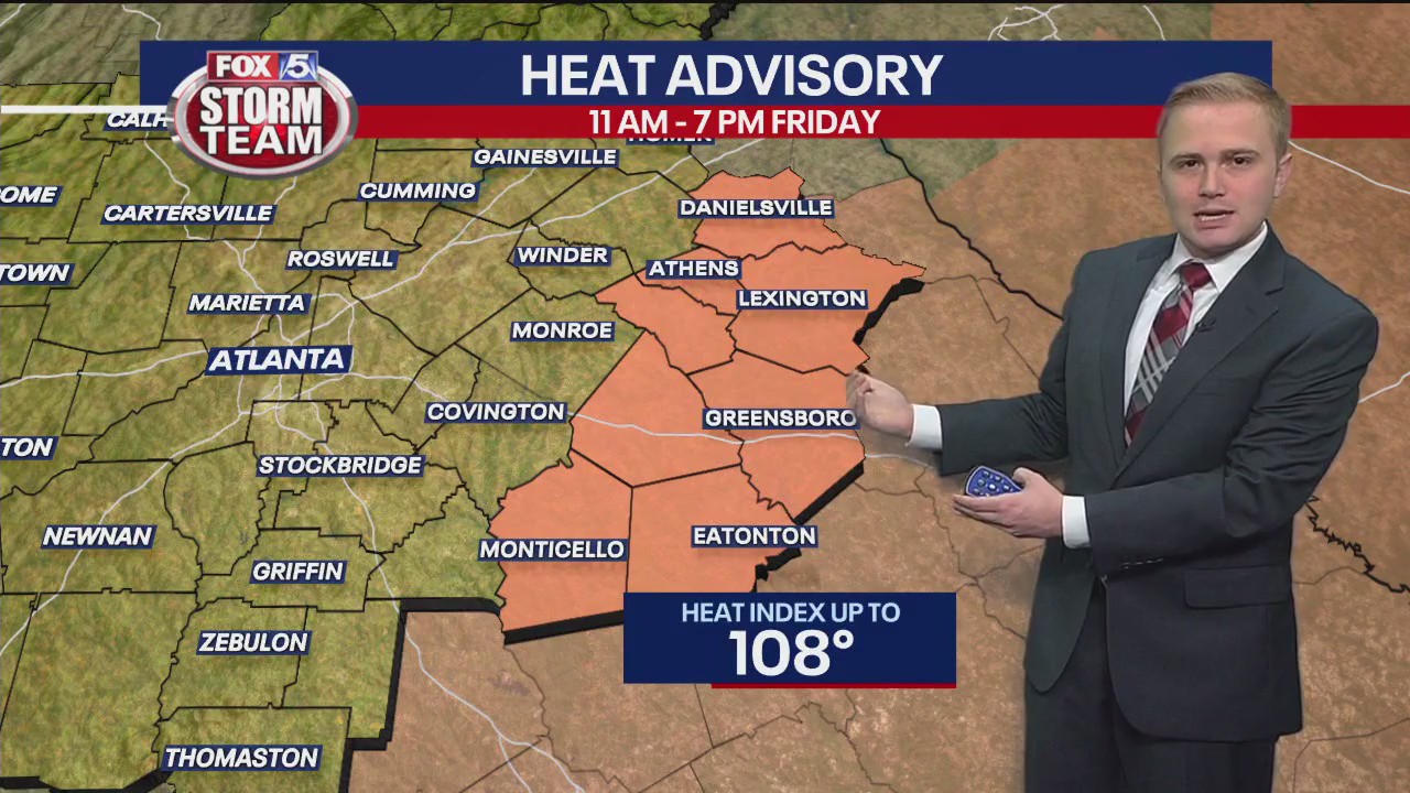 Friday morning weather forecast | FOX 5 Atlanta