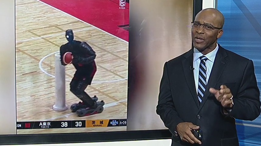 People unimpressed by basketball-dribbling robot | FOX 5 Atlanta
